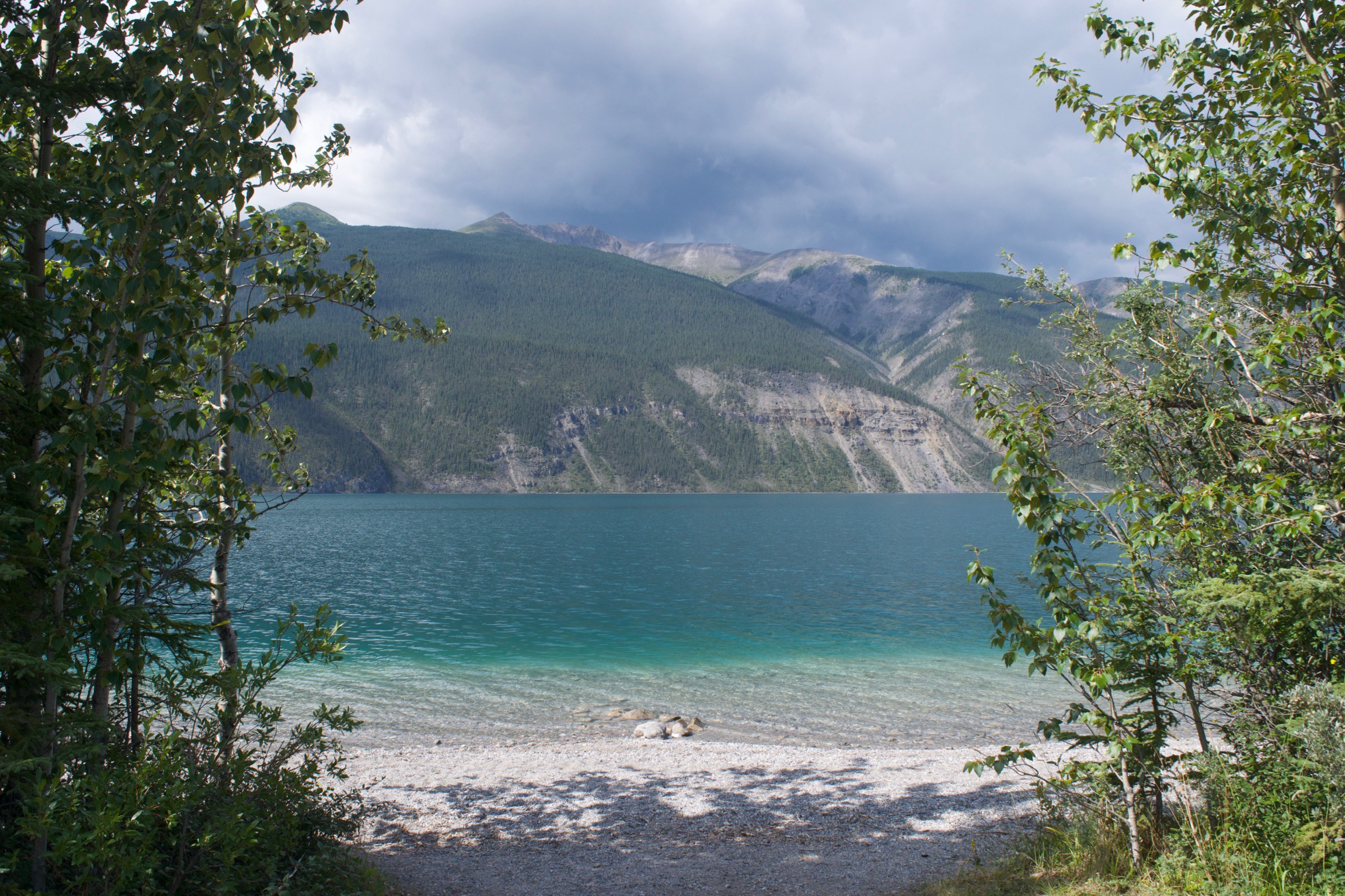 Muncho Lake Provincial Park - Strawberry Flats Campground - RV ...